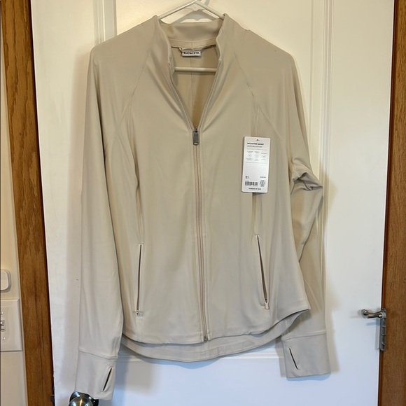 Athleta | Jackets & Coats | Nwt Athleta Salutation Jacket Bone | Poshmark